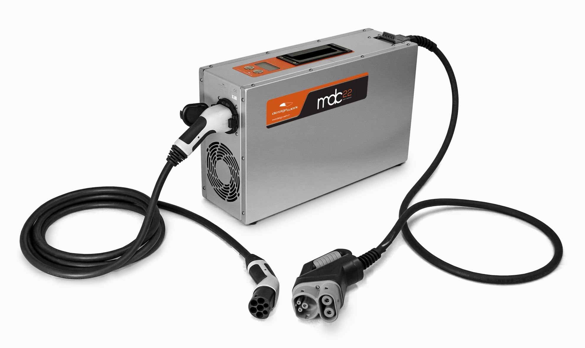 schnellladen.de. Mobiler DC Schnelllader MDC22 von Designwerk