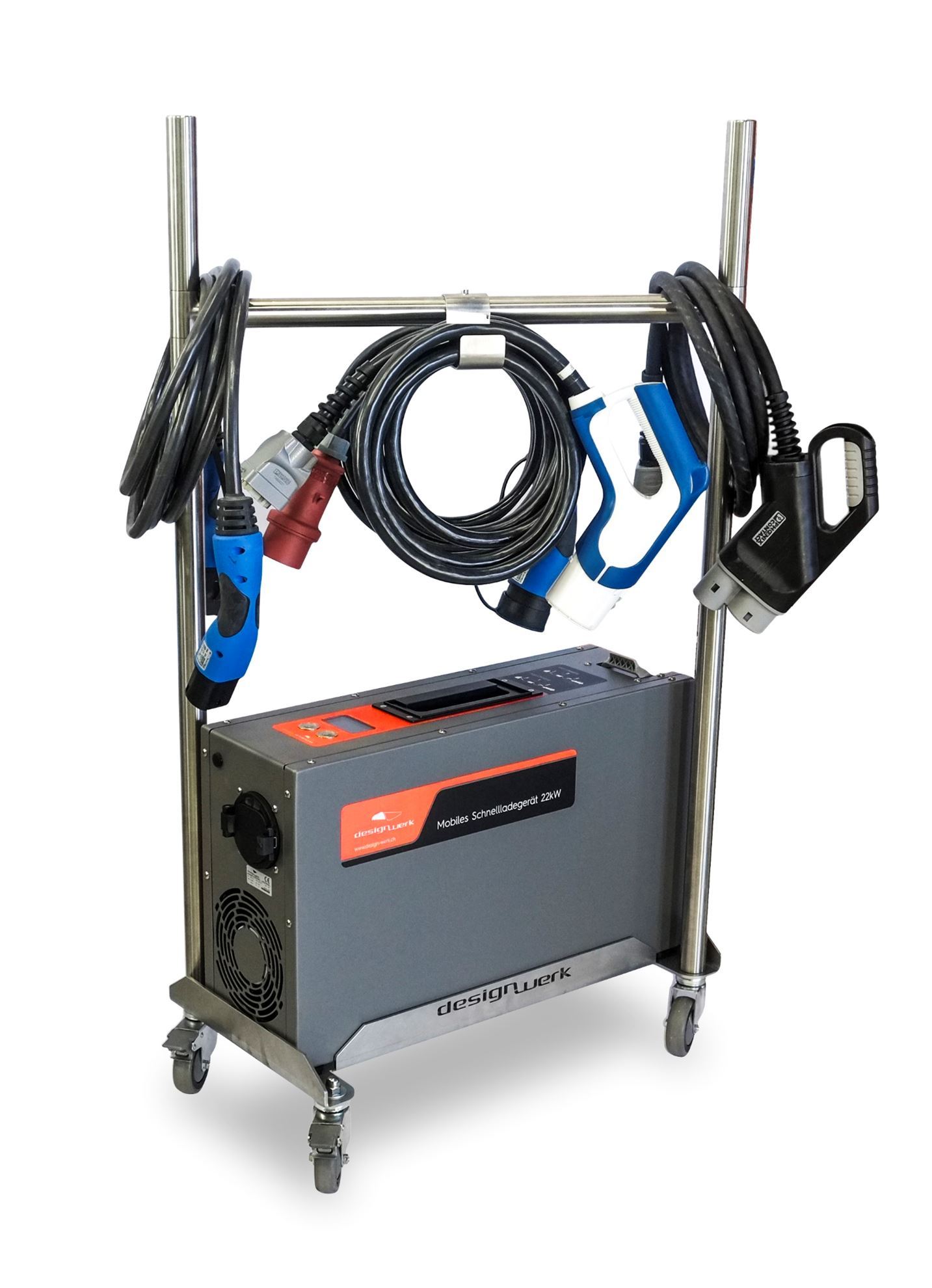 schnellladen.de. Mobiler DC Schnelllader MDC22 von Designwerk