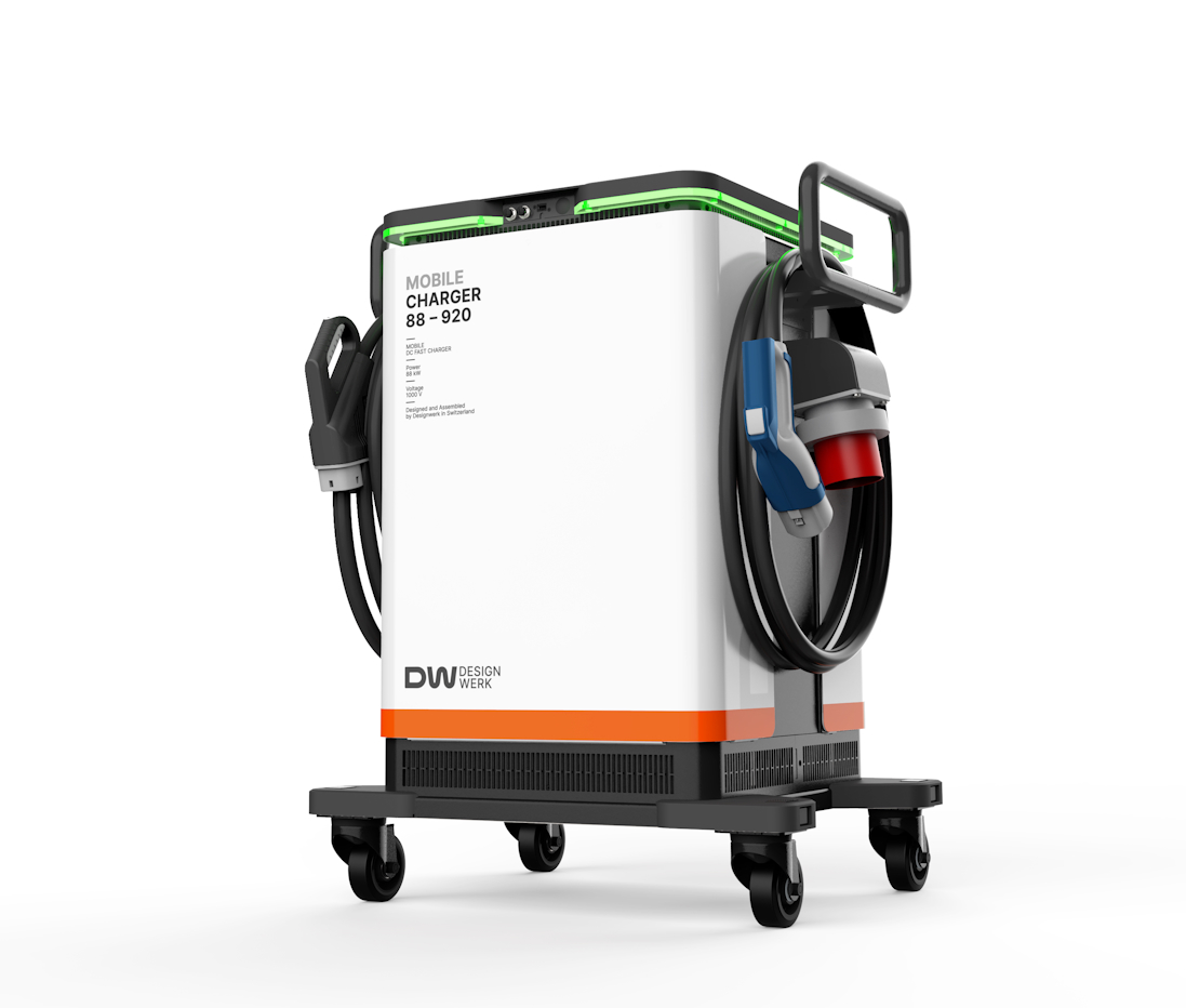 schnellladen.de. Mobiler 88kW DC Schnelllader MDC88-920